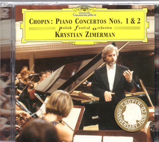 Yahoo!オークション - b466 ショパン ピアノ協奏曲第1番＆2番 ZIMERMAN...