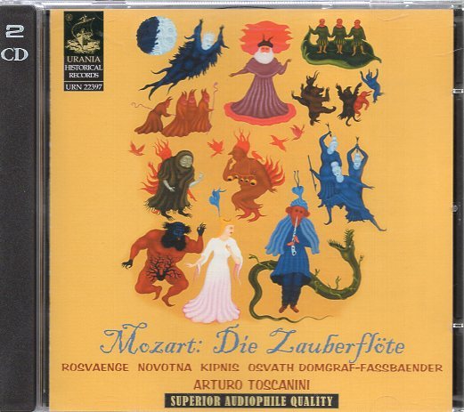 Yahoo!オークション - モーツァルト 歌劇「魔笛」/トスカニーニ＆VPO（...