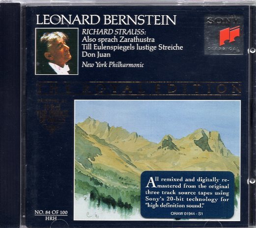 R シュトラウス：ツァラトゥストラはかく語りき/バーンスタイン＆NYP(管弦楽)｜売買されたオークション情報、yahooの商品情報をアーカイブ公開 - オークファン（aucfan.com）