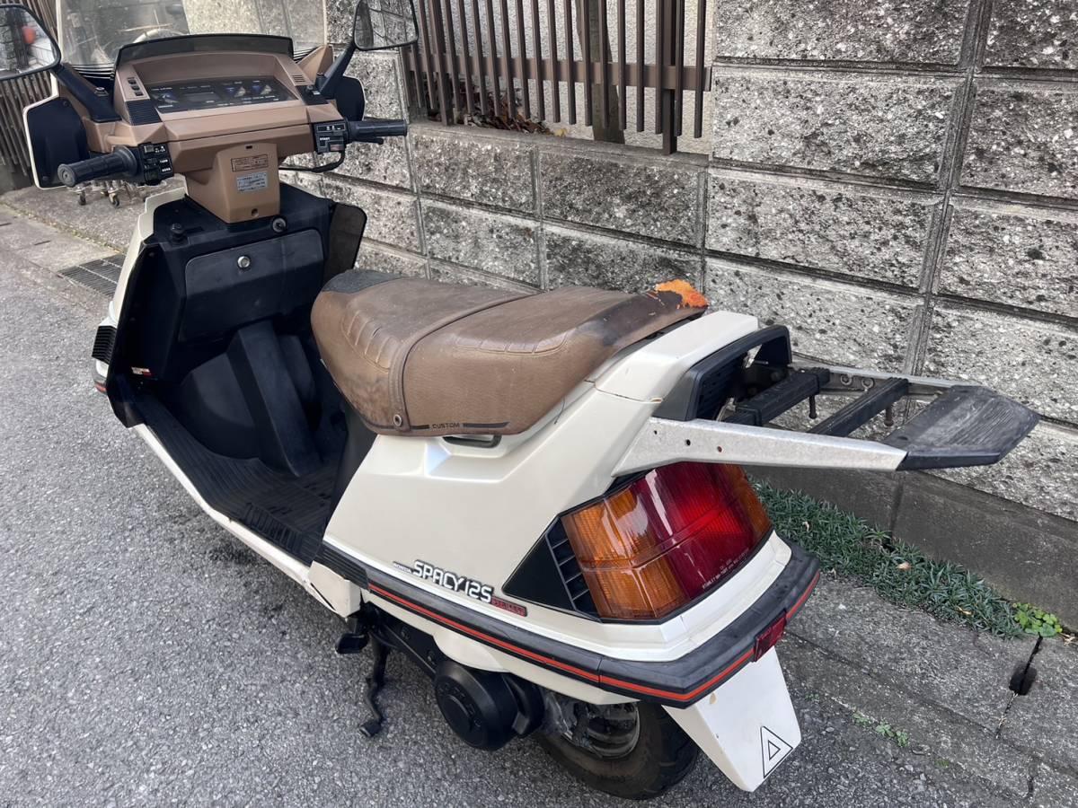 Yahoo!オークション - 実働 スペイシー125 ストライカー JF02 全国配送...