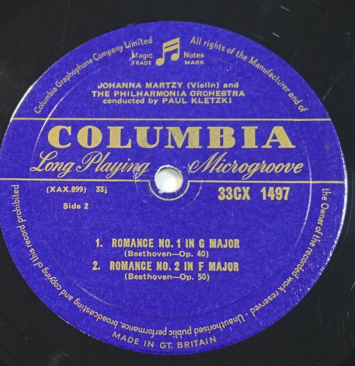 Yahoo!オークション - 極美 英Columbia 33CX 1497 メンデルスゾーン ヴ...