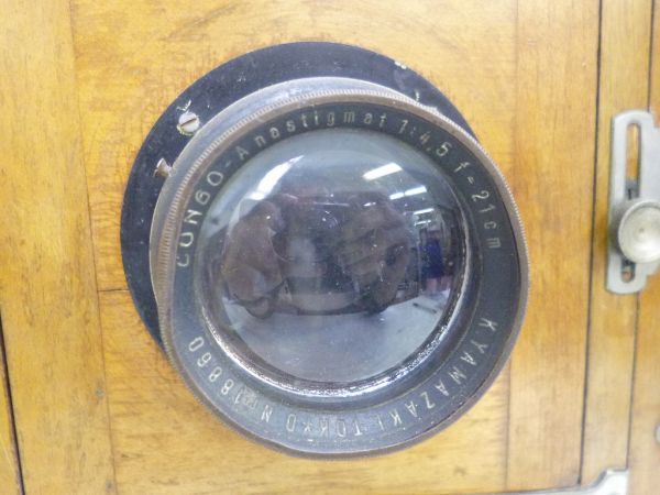 Yahoo!オークション - M081-S3C-1025 木製 蛇腹カメラ K.YAMAZAKI CONG...