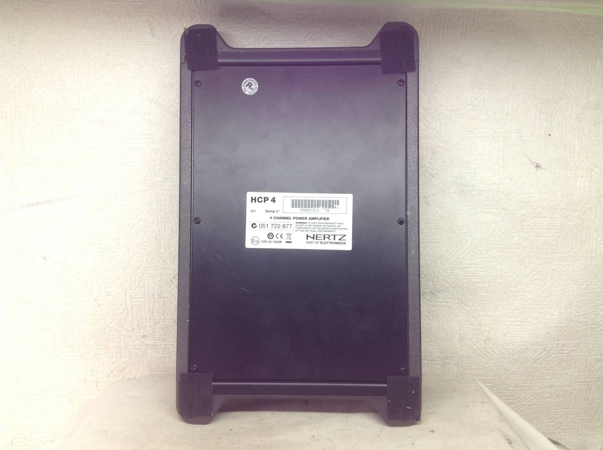 Yahoo!オークション - S-2384 HERTZ HCP4 4ch アンプ