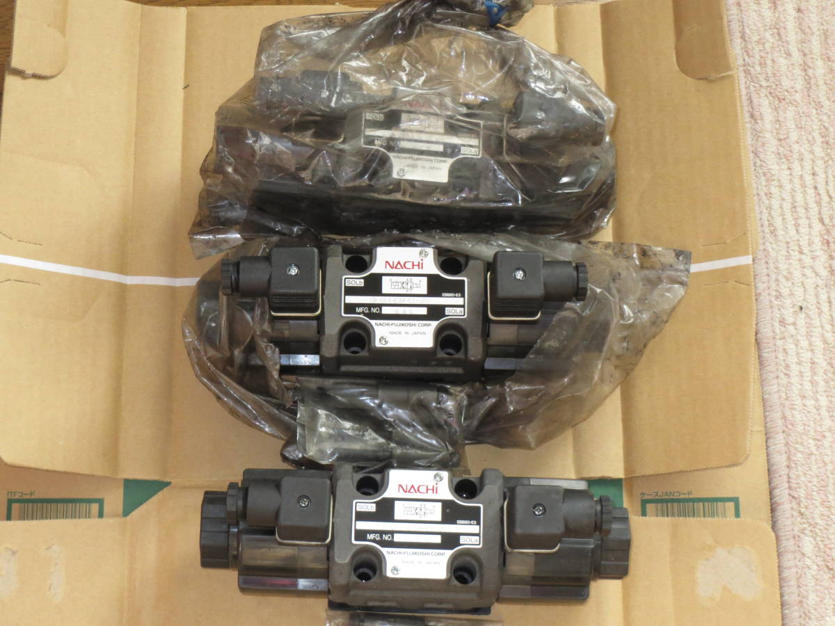 Yahoo!オークション - 不二越機械工業 NACHI 油圧バルブ ソレノイドバ...