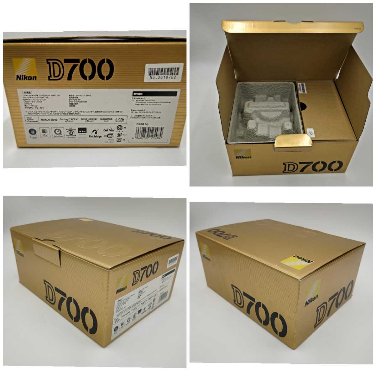 Yahoo!オークション - #9328 Nikon ニコン D700 FX デジタル一眼カメラ...
