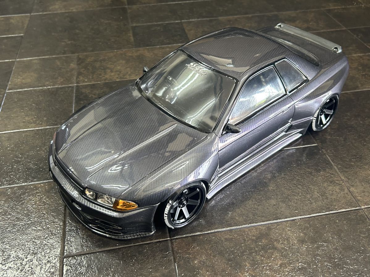 SHIBATA 1/10 ラジコン ボディ アクティブ カーボンR スカイライン GTR BNR32 日産自動車 DRIFT RC RGK(ボディ)｜売買されたオークション情報、yahooの ...