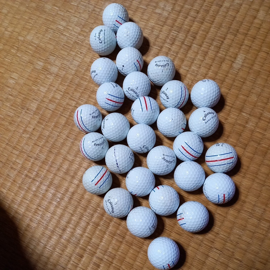 キャロウェイ ERCソフト トリプルトラック 年式混合 ロストボール 30個(30個～)｜売買されたオークション情報、yahooの商品情報をアーカイブ公開 - オークファン（aucfan.com）