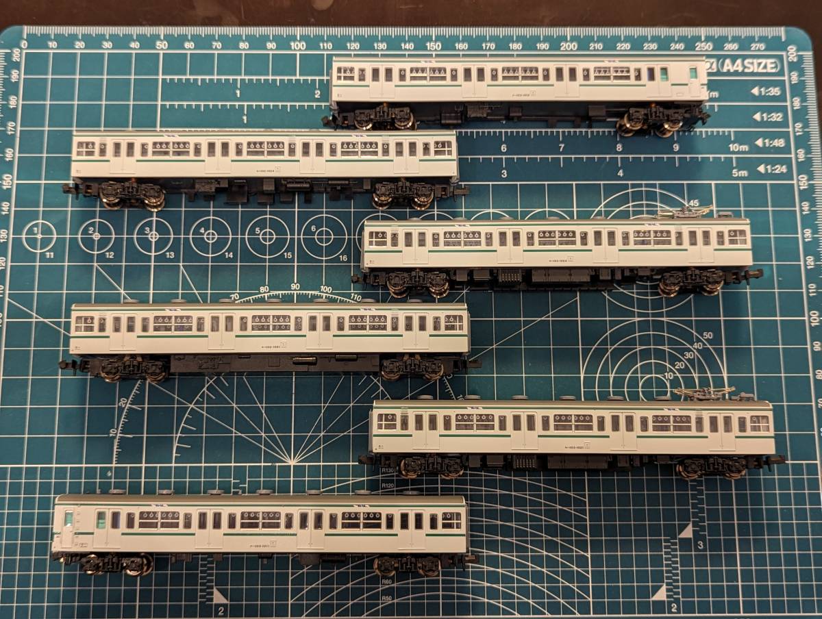 Yahoo!オークション - マイクロエース A-0792 103系1000番台 千代田線6...