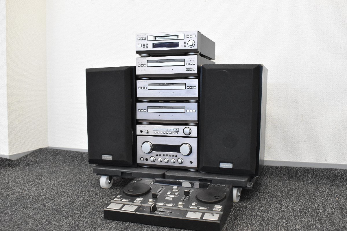 Σ9327 現状品 Pioneer S-R9V-LR / PD-R9 / CT-R5 / SX-R9 / MJ-R5 / MX-R9 パイオニア システムコンポ(システムコンポ)｜売買された ...