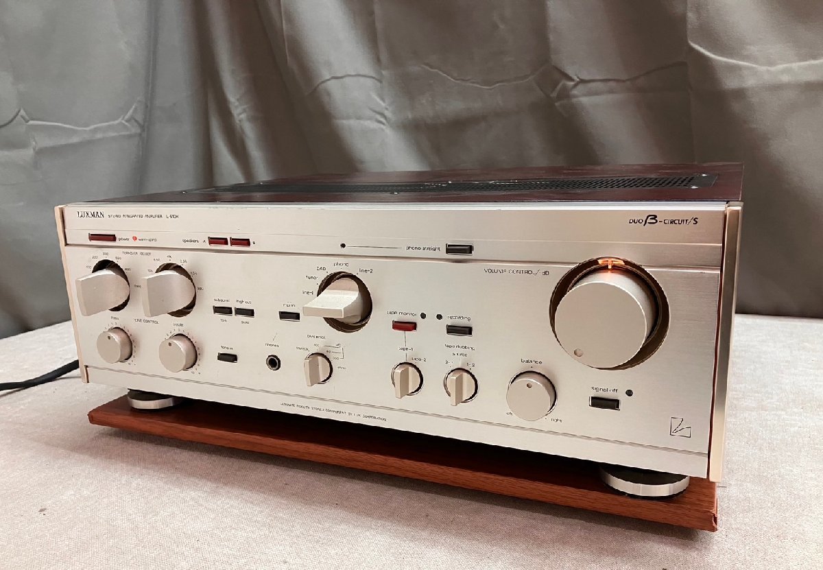 凸0538 品 オーディオ機器 プリメインアンプ LUXMAN L-510X ラックスマン(その他)｜売買されたオークション情報、yahooの商品情報をアーカイブ公開 - オークファン ...