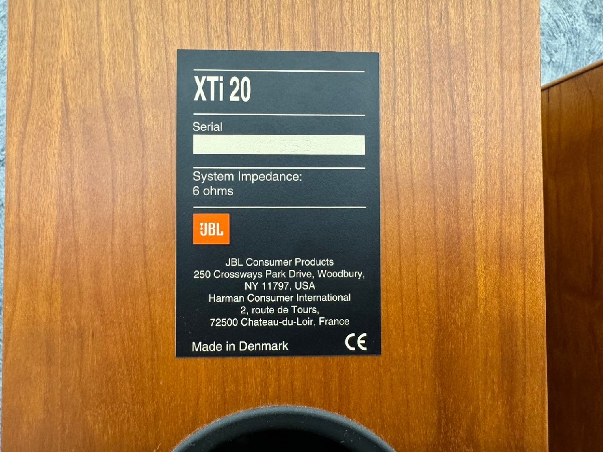 Yahoo!オークション - t1460 ジャンク JBL XTi 20 ペアスピーカー