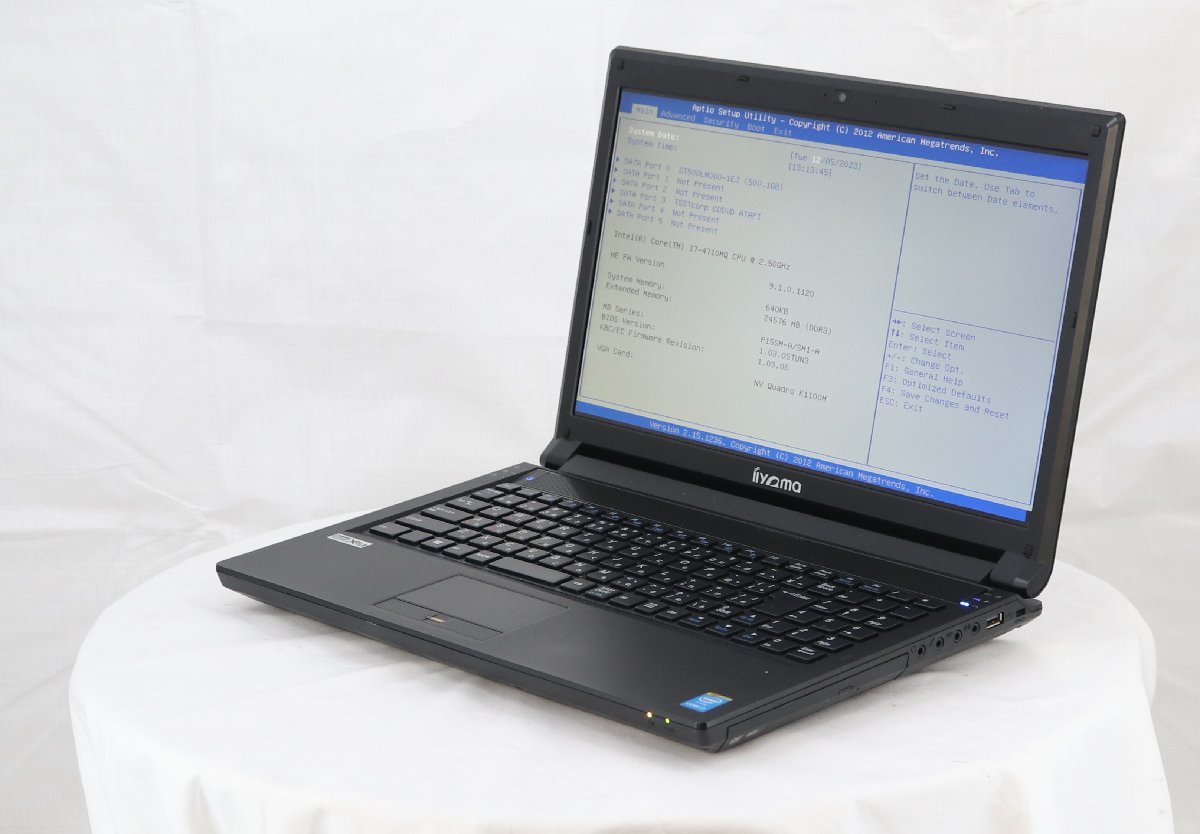 Yahoo!オークション - UNITCOM NNxsAEX15Q-K11-16GB V - Core i7 4710M...