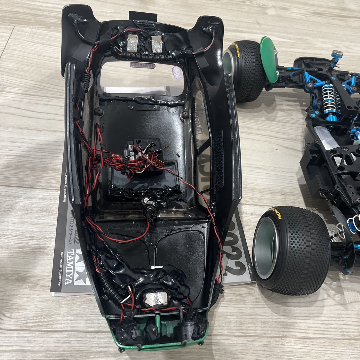 Yahoo!オークション - タミヤ td2 ワーゲン カスタム td4 bbx ビートル...