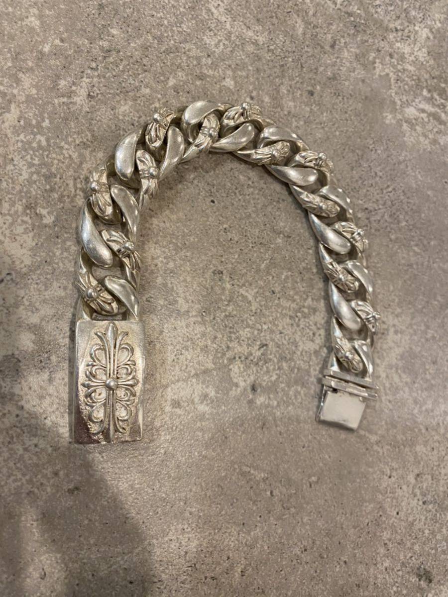 Yahoo!オークション - 売り切り シルバー ブレスレット s925 中古 クロ...