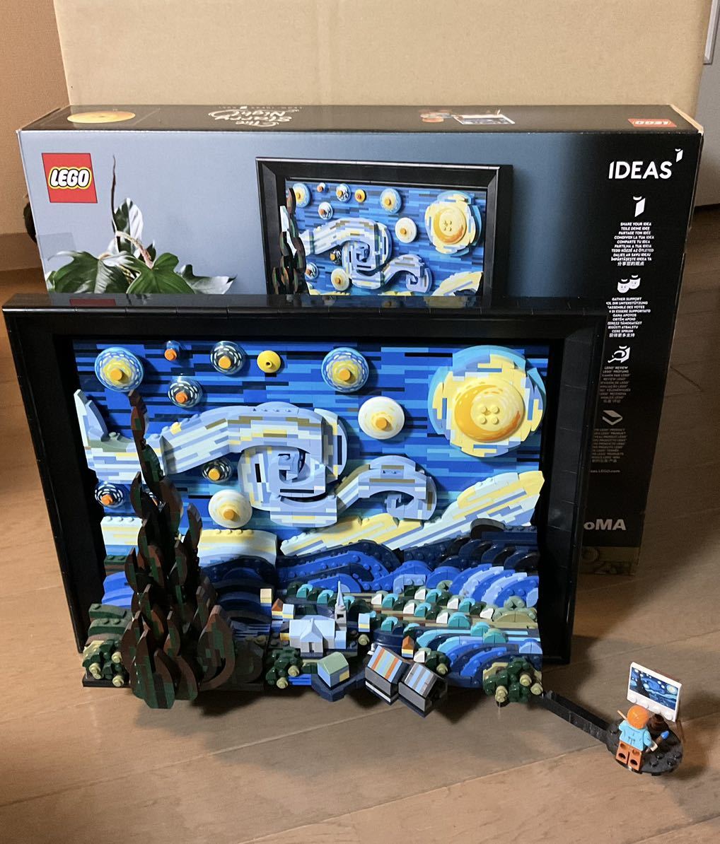 Yahoo!オークション - LEGO レゴ 21333 MOMA ゴッホ 星月夜 アイデア ...