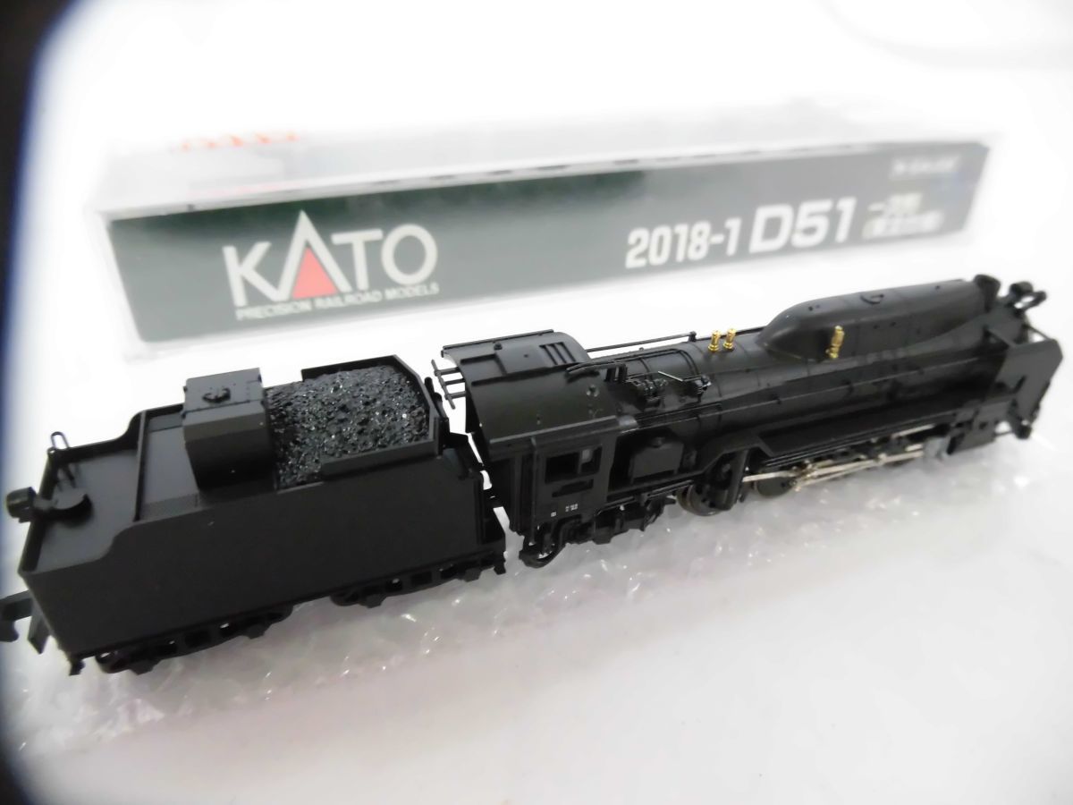 Yahoo!オークション - 35 送60サ 0102$B21 kato Nゲージ 2018-1 D51 一...