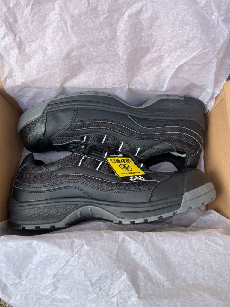 Yahoo!オークション - 未使用 みどり安全 安全靴 27cm MPN-901 ワ-クプ...