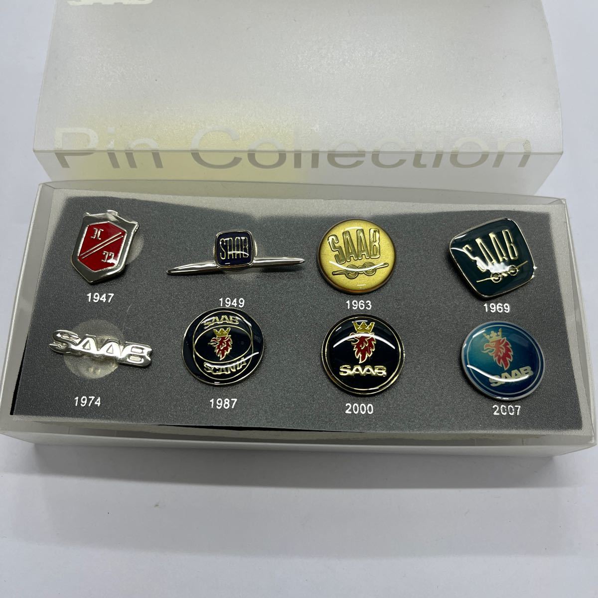 Yahoo!オークション - SAAB PIN COLLECTION サーブ ピン バッジ 未使用