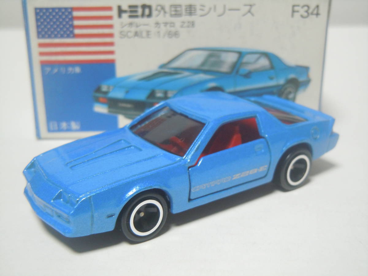 Yahoo!オークション - トミカ F34-2-1 シボレーカマロZ28 CHEVROLET C...