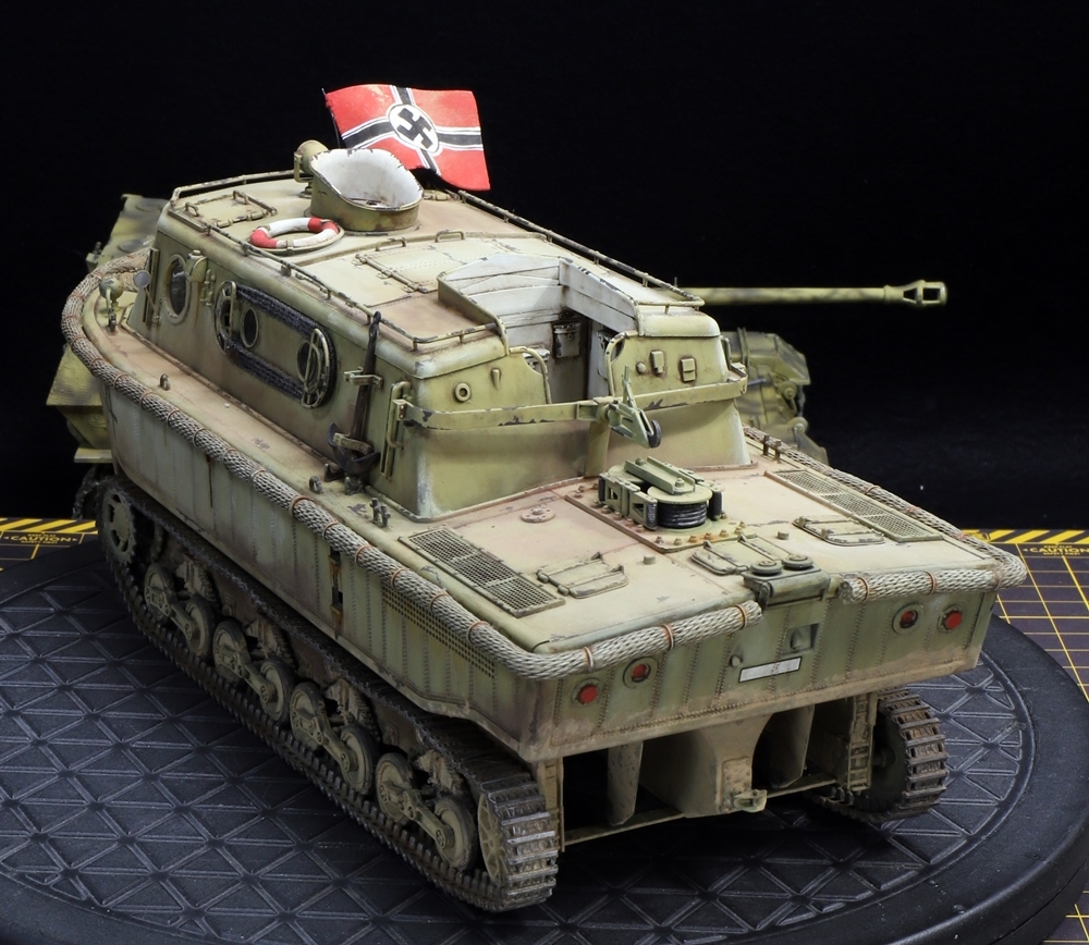 1/35 ドイツ軍LWS水陸両用牽引車ラントワッサシュレッパー(中期 1/35 ドイツ軍LWS水陸両用牽引車ラントワッサシュレッパー(中期