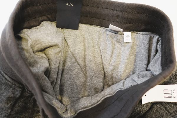Yahoo!オークション - 新品タグ付き GAP XXL 160 あったかパンツ グレ...