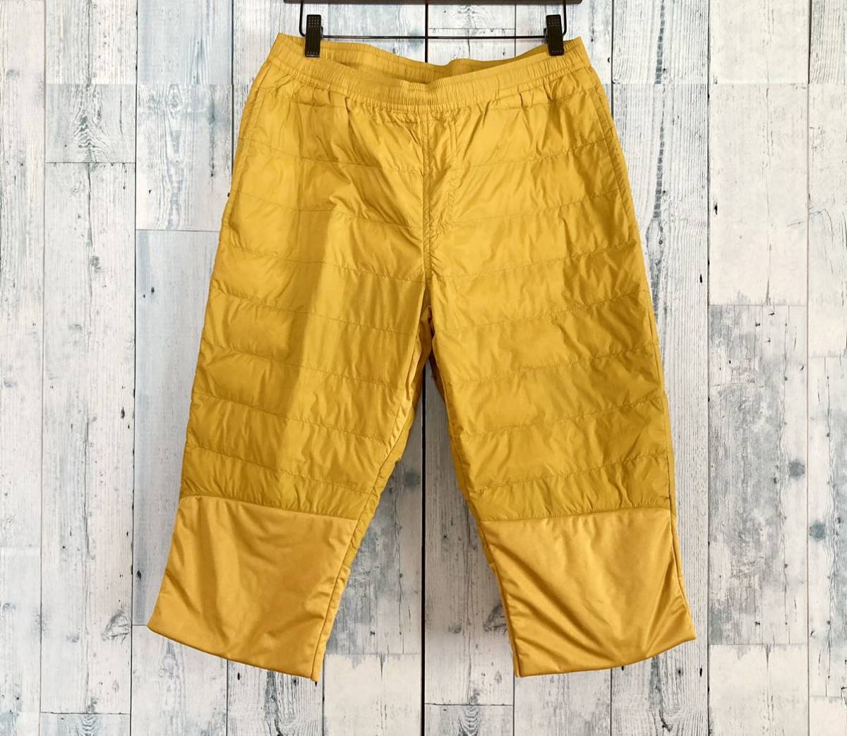 WORKMAN ワークマン HD006リペアテック 洗えるフュージョンダウンライトパンツ マスタード 男女兼用 L(ショート、ハーフ)｜売買されたオークション情報、yahooの商品情報を ...