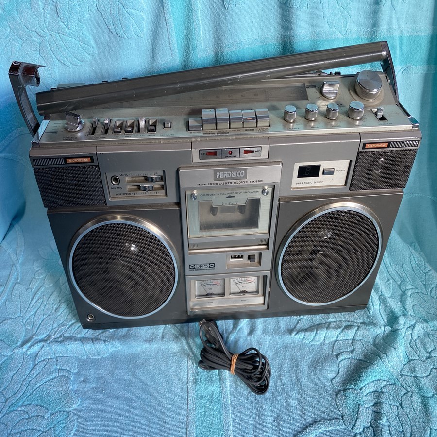 Yahoo!オークション - HITACHI TRK-8280 PERDISCO ラジカセ[日立][パデ...