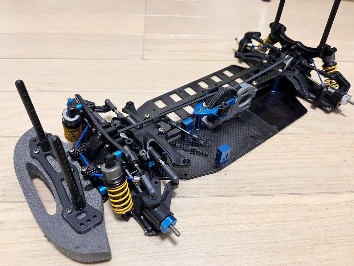 Yahoo!オークション - タミヤ ta05 カーボンシャーシ仕様 TRFダンパー