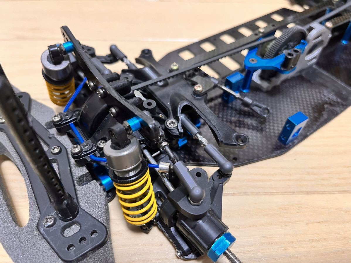 Yahoo!オークション - タミヤ ta05 カーボンシャーシ仕様 TRFダンパー