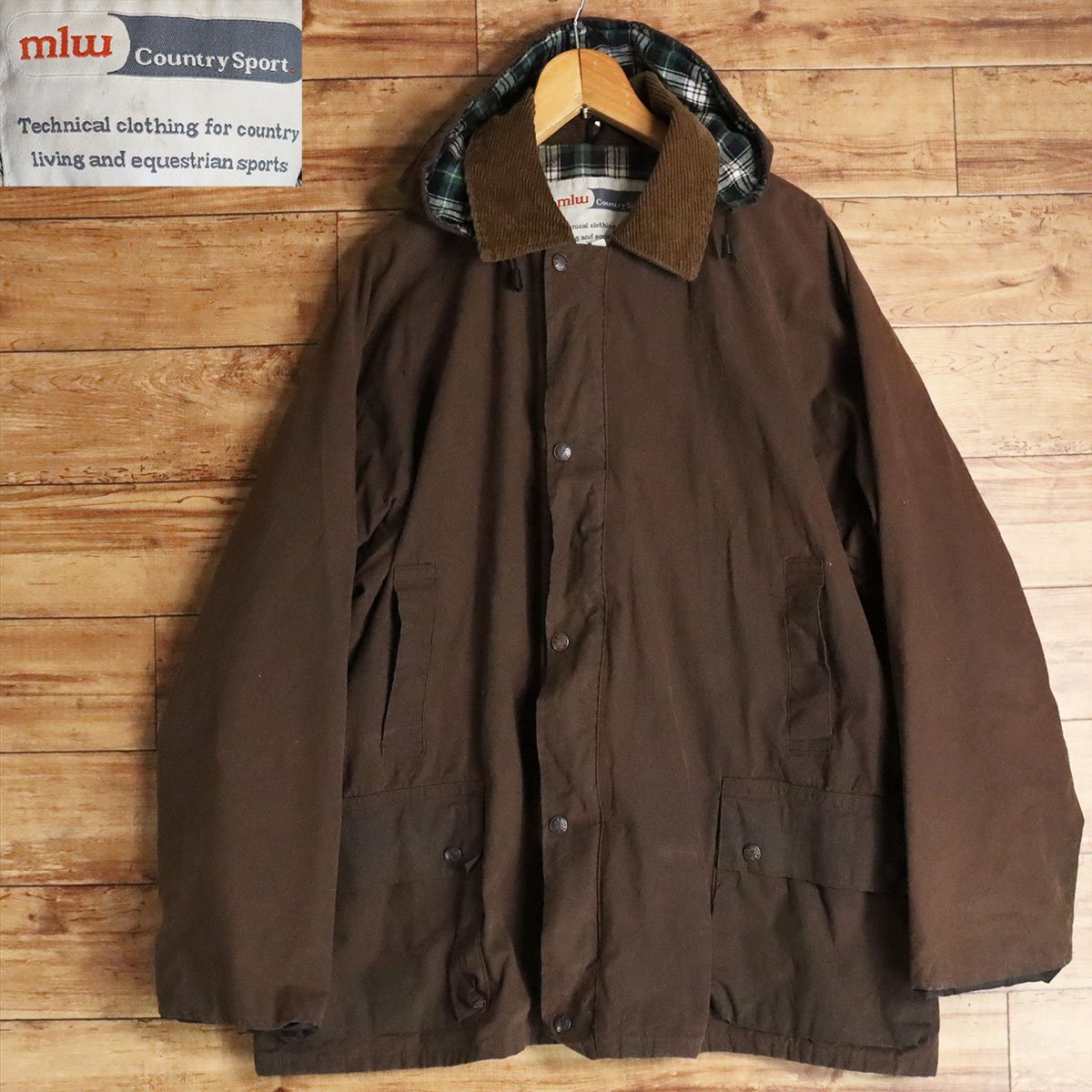 Yahooオークション G9ks76 2 Mlw Country Sport オイルドジャケッ