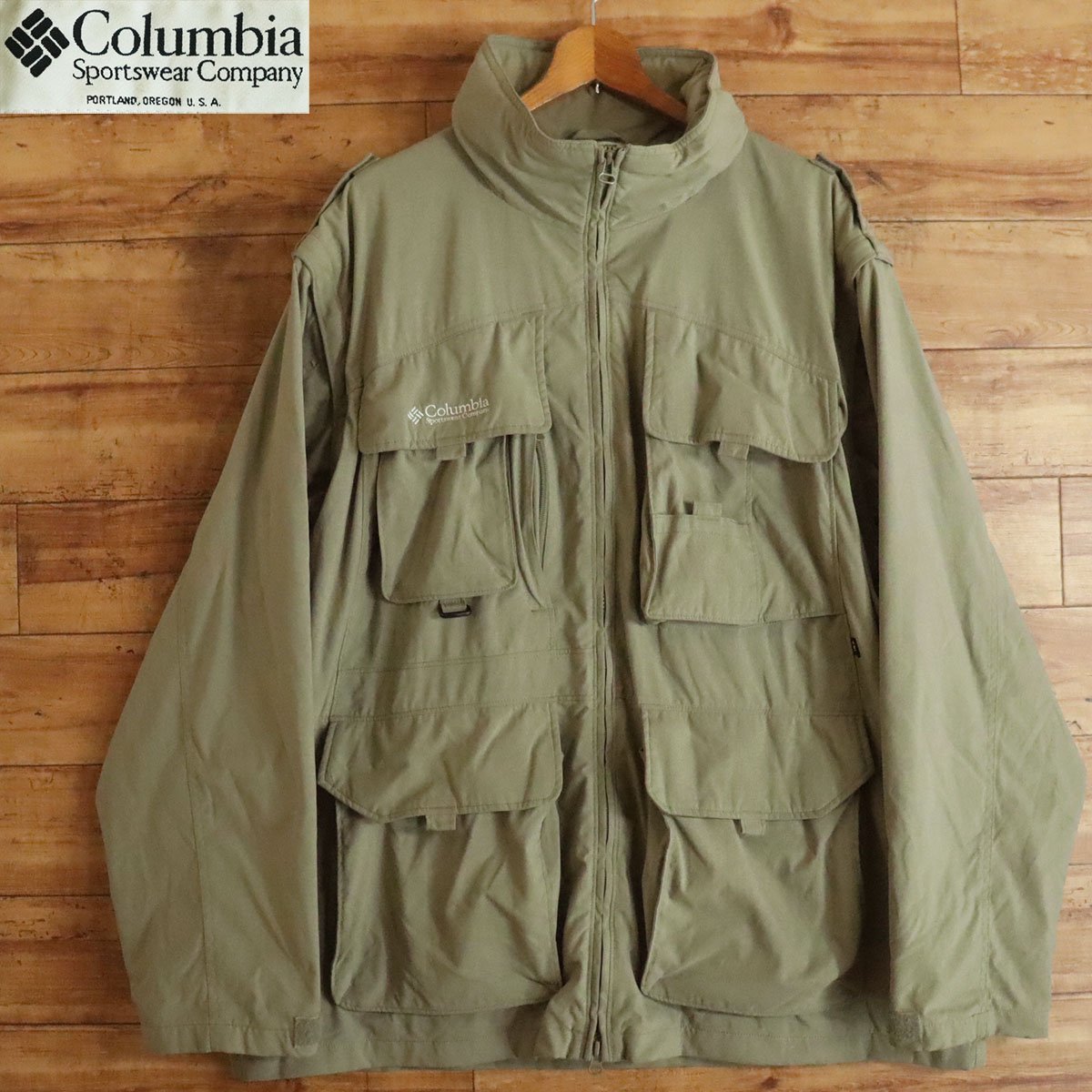 Yahoo!オークション - F8K/J9.8-2 Columbia コロンビア サファリジャケ...