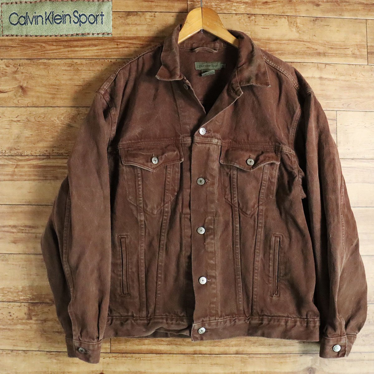 Yahoo!オークション - B5S/K6.29-2 USA製 Calvin Klein Sport カルバン...