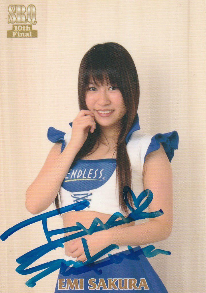 Yahoo!オークション - SRQ 10th final 佐倉恵美 RQ直筆サインカード RQ...