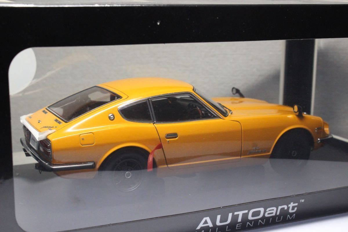 Yahoo!オークション - 1/18 AUTOart Nissan Fairlady Z Z432 Orange 38...