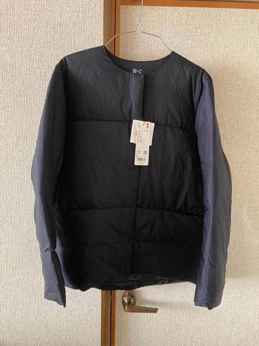 新品未使用タグ付き ユニクロUNIQLO C 黒 ライトダウン 新品未使用タグ付き ユニクロUNIQLO C 黒 ライトダウン