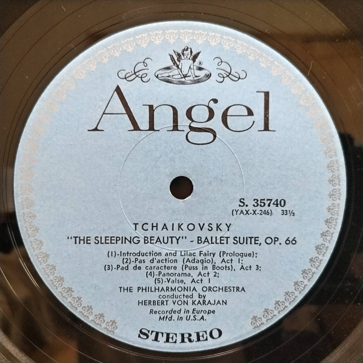 Yahoo!オークション - J136/LP米盤1枚/カラヤン・フィルハーモニア管/...