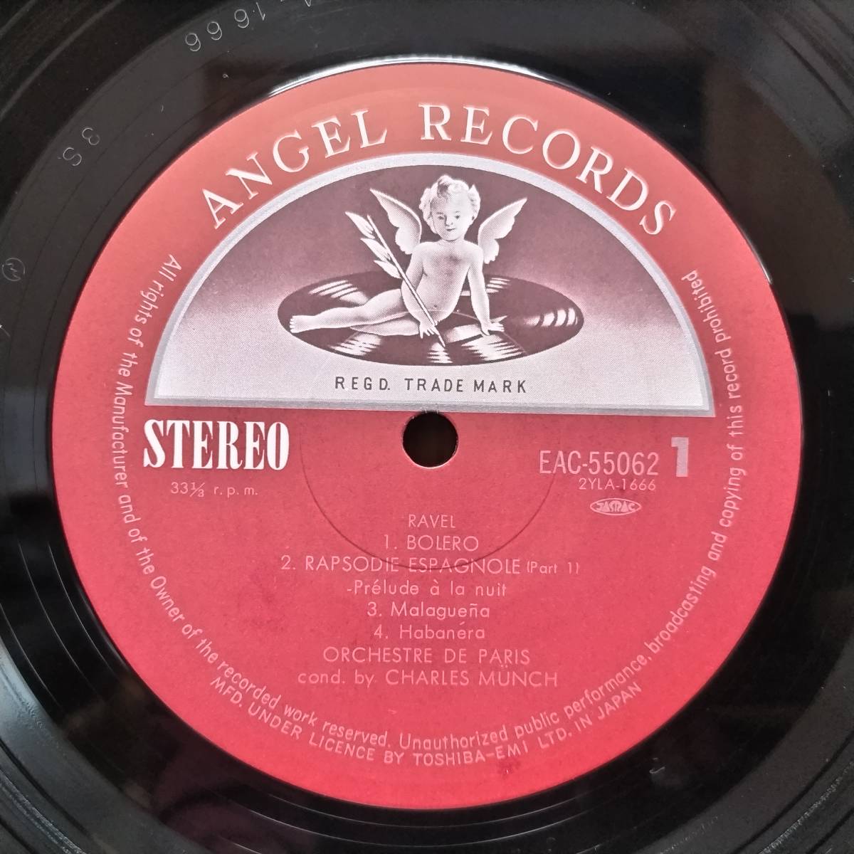 Yahoo!オークション - J273/LP無傷1枚/ミュンシュ/ラヴェル ボレロ・ス...