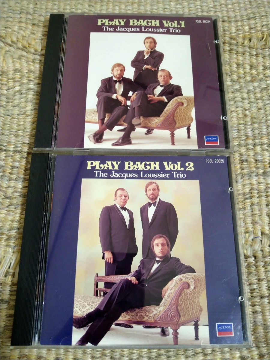 国内盤 ザ ジャック ルーシエ トリオthe jacques loussier trio／プレイ バッハplay bach 1.2 ジャズCD多数セール中…(ジャズ一般)｜売買された ...