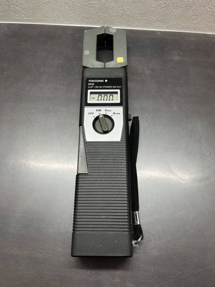 Yahoo!オークション - 通電確認済み YOKOGAWA 横河 2433 クリップ...