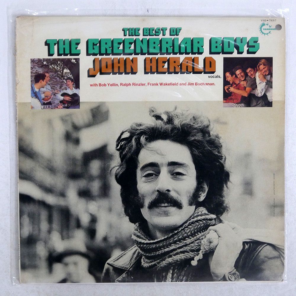 Yahoo!オークション - JOHN HERALD & GREENBRIAR BOYS/BEST OF/VANGUAR...