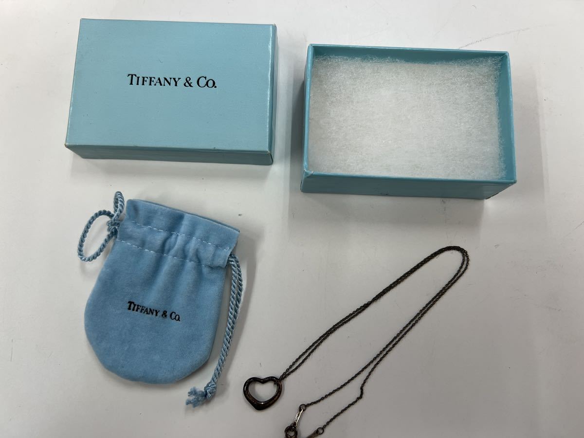 TIFFANY&Co. オープンハート/ネックレス/STERLING/PERETTI(オープンハート)｜売買されたオークション情報、yahooの商品情報をアーカイブ公開 - オークファン ...