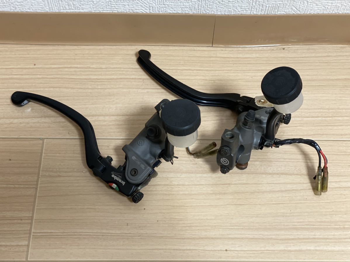 Yahoo!オークション - ブレンボ ラジアルポンプ マスターシリンダー ブ...