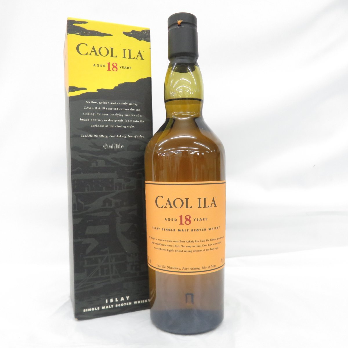 Yahoo!オークション - 【未開栓】CAOL ILA カリラ 18年 アイラ シング...