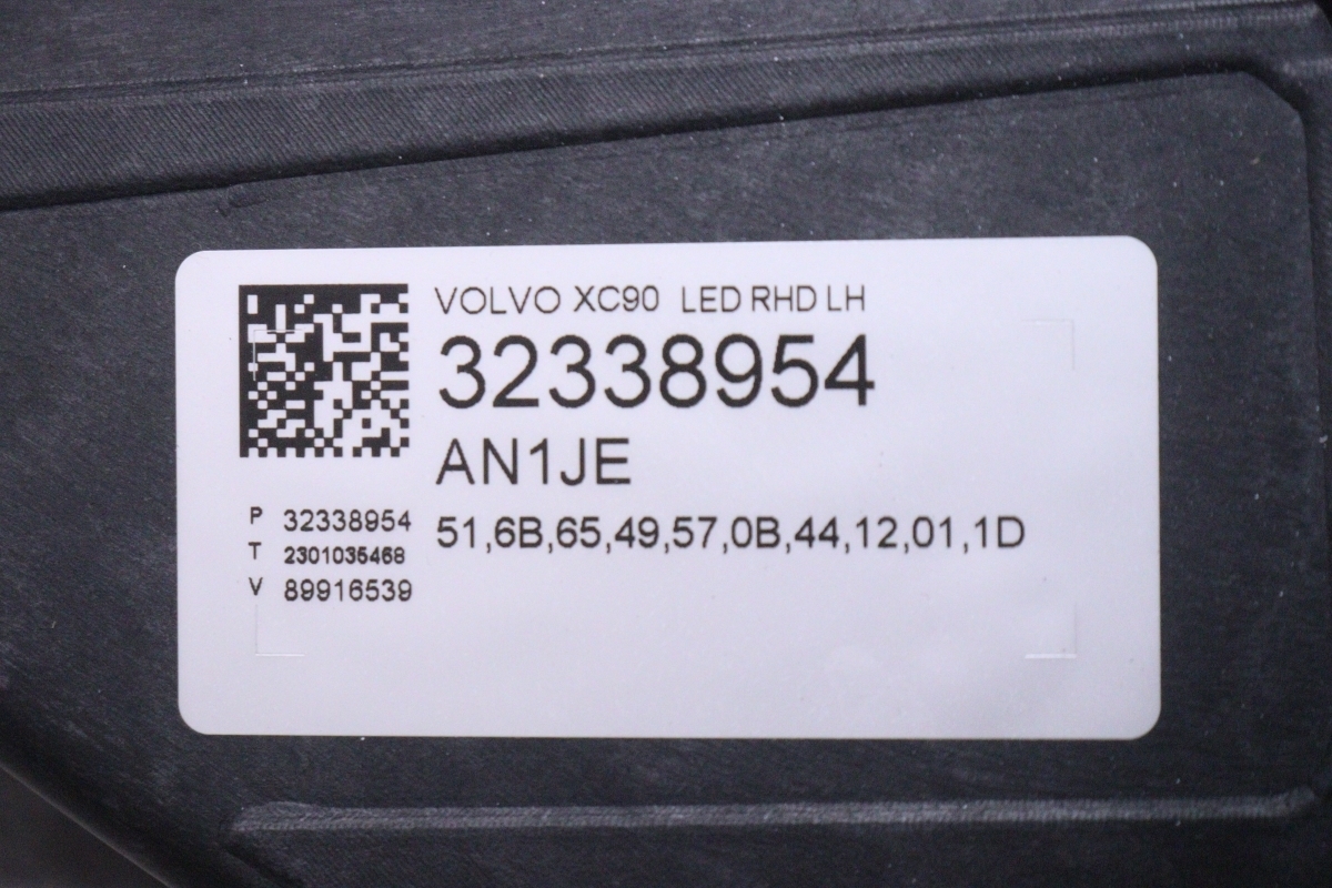 Yahoo!オークション - 3Y-1829 美品 LED LB ボルボ XC90 左ヘッドライ...