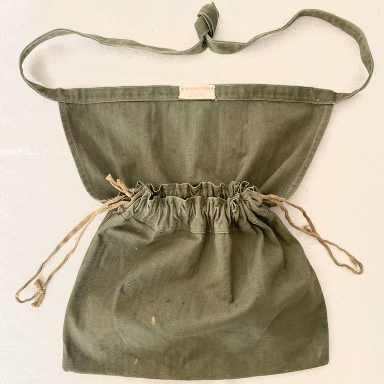 40s アメリカンレッドクロス エプロン バッグ American Red Cross ビンテージ ヘリンボーン カーキ ww1 ww2 ミリタリー(個人装備)｜売買されたオークション情報 ...