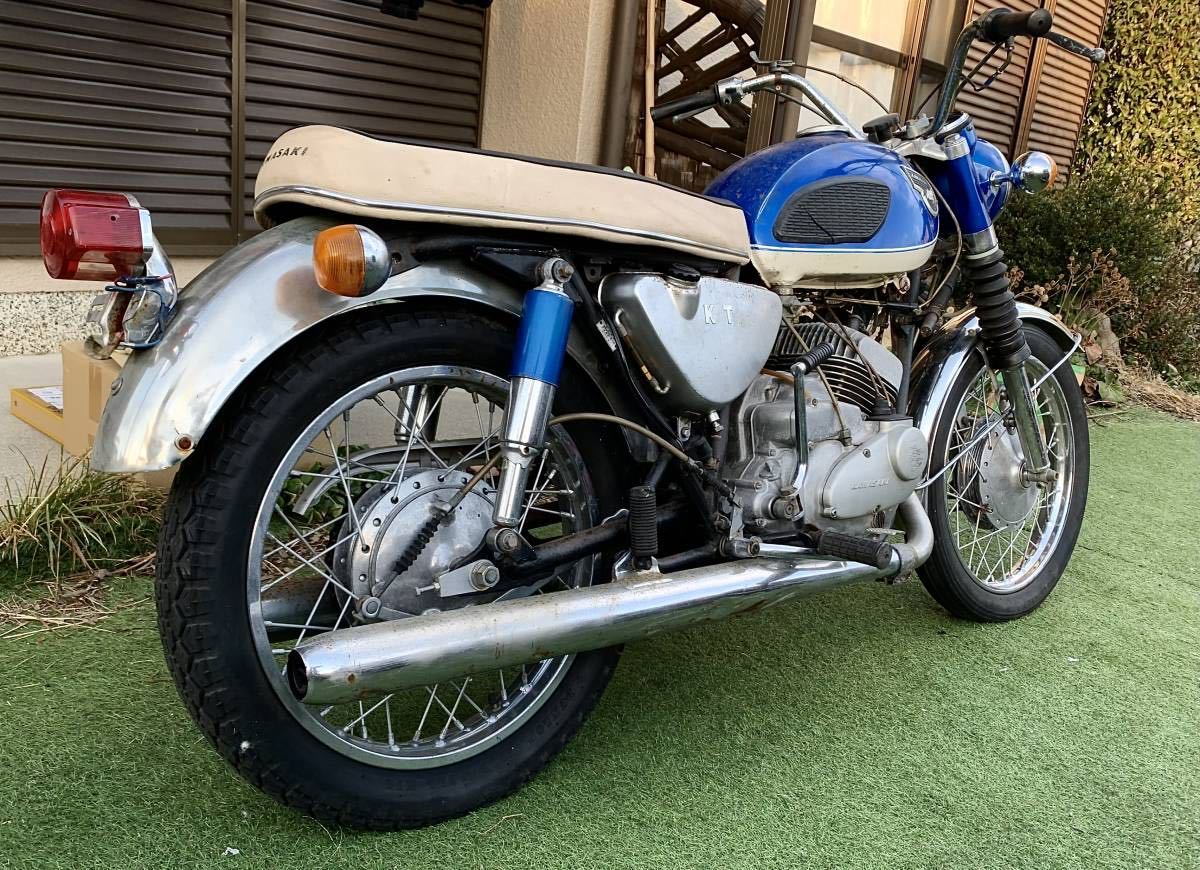 日本代購代標第一品牌【樂淘letao】－カワサキ 250 A1サムライ レストアベース 部品取り 書類付き （検索W1.W1S.W1SA.マッハ．メグロ）