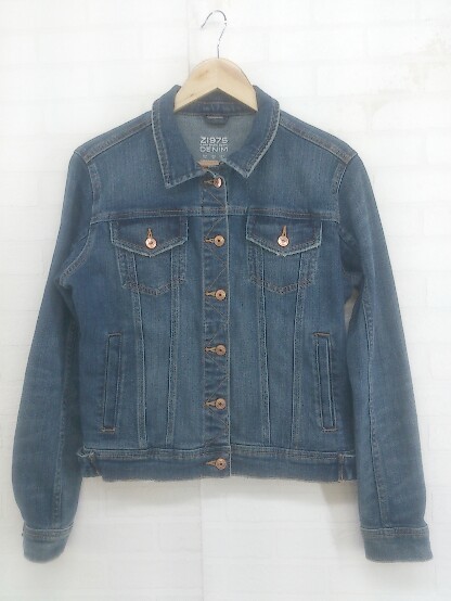 Yahoo!オークション - ZARA BASIC Z1975 DENIM ザラ 長袖 デニム ジャ...