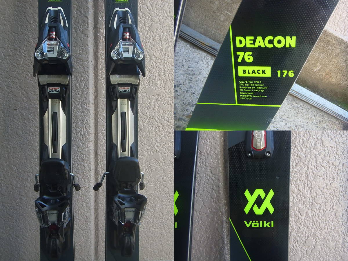 Yahoo!オークション - VOLKL DEACON76 フォルクルディコン76 176cm