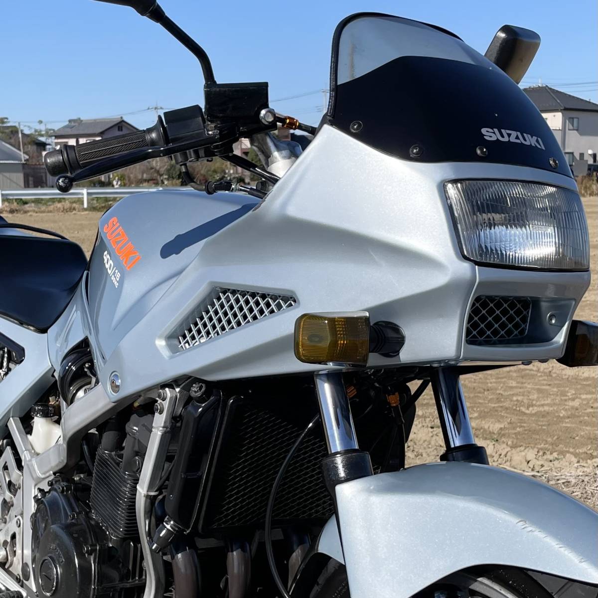 Yahoo!オークション - GSX400Xインパルス 実動 書類付き 車検付R7年6月...