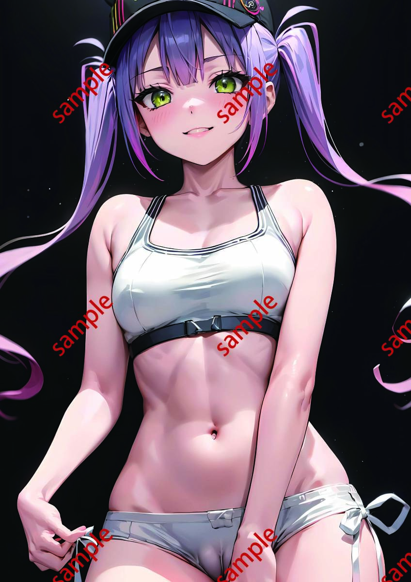 日本代購代標第一品牌【樂淘letao】－ポスター A4サイズ アニメ 同人 高品質 美少女 巨乳 ビキニ 常闇トワ Hololive 070-75